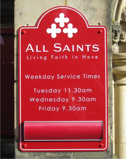 For all your church signs and noticeboards - Signs for Churches