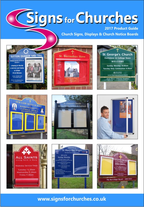 2017 Product Guide - Signs for Churches