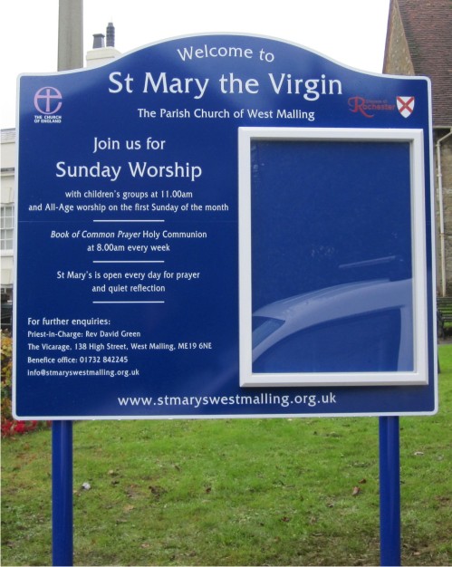 For all your church signs and noticeboards - Signs for Churches