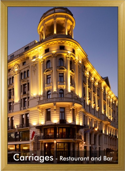 Snap Frame - Pine Effect - 15mm Profile - Signs for Churches