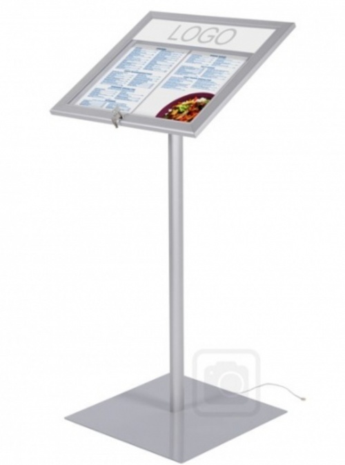 Freestanding Lockable LED Menu Case - Signs for Churches