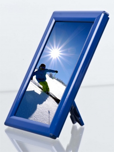 Snap Frame - Freestanding - Blue Frame - Signs for Churches