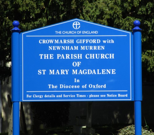 AS760 Post Mounted Aluminium Church Signs - Signs for Churches